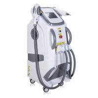 China Beauty Machine 4 in 1 IPL + 6 ND YAG Laser + RE Multifunctional lce Diode Laser Machine Price Stationary for sale