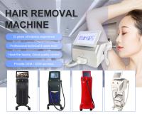 China 2022 new CE TUV 1800W 2000W ND YAG+DIODE laser two handles titanium laser carbon laser peel hair removal Tattoo removal machine for sale
