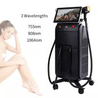 China CJ Laser 2 Handles Ice Titanium Platinum 3 Wavelength 755 808 1064 Diode Laser Hair Removal Diode Machine for sale