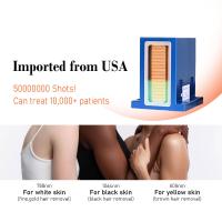China CJ Laser 2 Handles Ice Titanium Platinum 3 Wavelength 755 808 1064 Diode Laser Hair Removal Diode Machine for sale