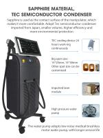 China CJ Vertical 2000W 808Nm Diode Laser Hair Removal Handle With Big Spot Size Painless Permanent Laser Hair Removal for sale