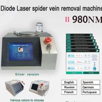 China Black Laser Vascular Removal Machine Professional 980nm For Commercial for sale