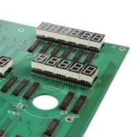 China 100mm*90mm Black FR4 Industrial PCB Assembly For Wireless Communication Module for sale