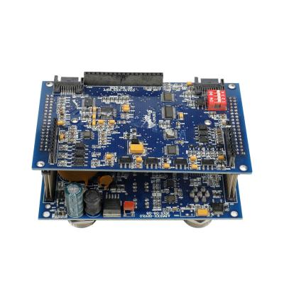 China Blue 2 Layer Circuit Board EMS PCB Assembly Services HASL OSP for sale
