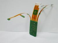 China 4 Layer Flex High Frequency Pcbs Aluminum BT Hard Gold Plating for sale