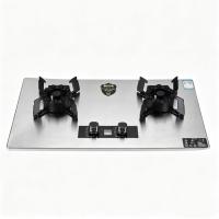 China Customized Panel Printing 2 Burner Glass Top Ceramic Stove Top OEM ODM for sale