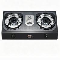 China Manufacturer Stainless Steel Tabletop 2 Burner Natural Stove Kitchen OEM ODM for sale