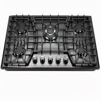 China Built in 60cm 5 burner Gas Stove Tempered Glass Gas Stove ODM/OEM Manufacturer for sale