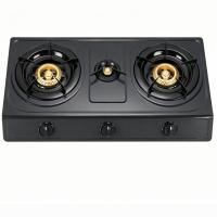 China Cast Iron Honeycomb Burner Gas Stove 2 Burner Coating Table OEM ODM Manufacturer for sale