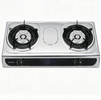 China Portable 2 Burner Gas Stove Stainless Steel ODM OEM Class Household Factory for sale