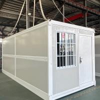 China Prefabricate Steel Sandwich Panel Foldable Container House Modern Luxury Movable M-Type Folding Home for sale