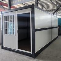 China Foldable Container Houses 20ft Office Folding Fold Out M Type Prefabricated Container House for sale