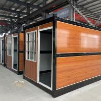 China New Luxury Modular Foldable Container House Innovative Design Steel for School Living Room Kitchen Bathroom Office for sale