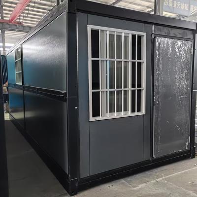 China High Quality Prefabricated 20ft Prefab Luxury Fold Out Module Folding Foldable Small Tiny Container Office House Homes for sale