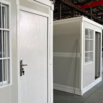 China Multi Size Movable Tiny Foldable Mobile Container House Flat Pack for sale