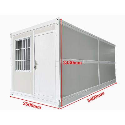 China M Type Shaped Folding Container House Modular House Sandwich Panel Prefabricated House for sale