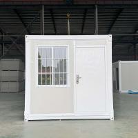 China Residential Expandable Prefab Tiny Home Houses With PVC Window Prebuilt Container Homes for sale