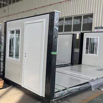 China Mobile Prefabricated Foldable House and Foldable Temporary 20ft 40ft Modular Folding Container House for sale