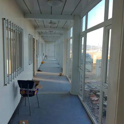 China Flat Pack Steel Foldable Prefabricated Home For Disaster Area Reconstruction for sale