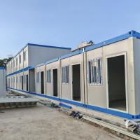 China Mobile Portable Movable Detachable Foldable Container House 75/50mm Wall Panel Thickness for sale