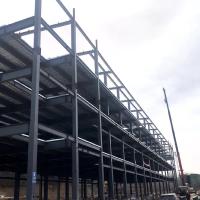 China Steel Warehouse Prefabricated USA Standard Warehouse Design Outdoor Storage Building for sale