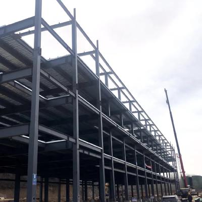 China Steel Warehouse Prefabricated USA Standard Warehouse Design Outdoor Storage Building for sale