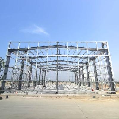 China Metal Construction Projects Steel Structures Professional Industrial Steel Structure Building for sale