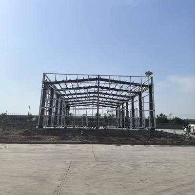 China Easily Assembled Steel Structure Workshop Prefabricated Commercial Building For Shop For Steel Warehouse for sale