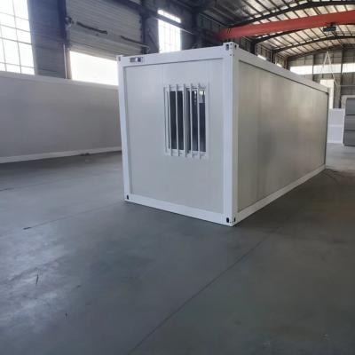 China Fast Fold Up Container House Flat Pack Prefabricated 20ft 40ft Tiny Container House for sale