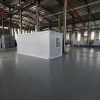 China Quickly Installation Z Folding Prefab Container Homes Tiny Mobile Temporary Container Van Dormitory for sale