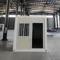China Foldable Prefabricated Home Easy To Assemble 75/50mm Prefab Container House for sale