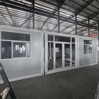 China Easy Assembly Detachable Prefab Modular Container Homes For Living Office Staff Canteen for sale