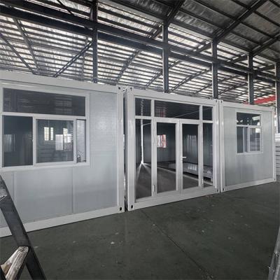 China Easy Assembly Detachable Prefab Modular Container Homes For Living Office Staff Canteen for sale