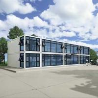 China Homestay Integrated  Prefabricated Container Homes Portable And Easily Assembled for sale