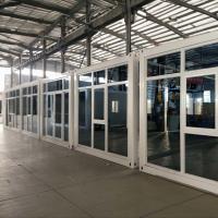 China Foldable Prefabricated Home Cottage House Light Steel Prefab Tiny Home Flat Pack Villa for sale