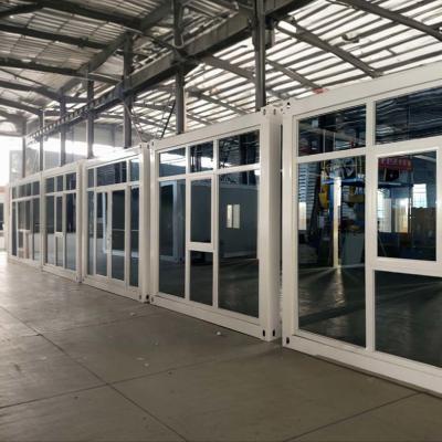 China Foldable Prefabricated Home Cottage House Light Steel Prefab Tiny Home Flat Pack Villa for sale