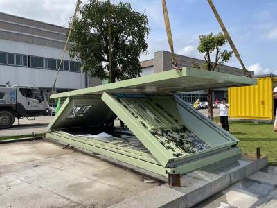 China Z Type Container House Prefab Homes Prefabricated House Collapsible Shipping Container Room for sale