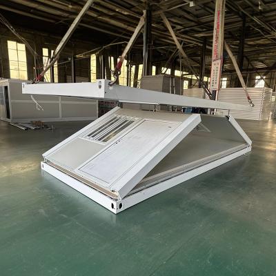 China 20ft Mobile Foldable Prefabricated Home Contenedor Plegable Foldable Office Quick Installation for sale