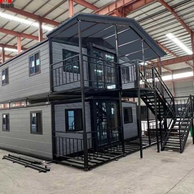 China Eco-Friendly Durable Customizable Foldable Prefabricated Home Expandable Container House for sale