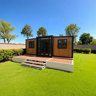 China Double-wing Expandable Prefab House with Quick Assembly and High-Strength Steel Structure for sale