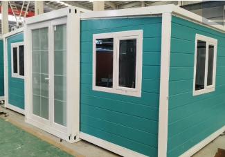 China 20ft Double-wing Expandable Prefab House with Fast Installation, Cost-saving and Customizable for sale