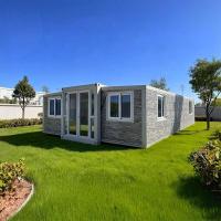 China 20ft/40ft Double-wing Expandable Prefab House with Easy to Assemble and Disassemble, the Structure can be Moved as A Whole a for sale