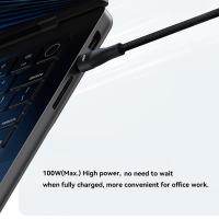 China 5A 100w USB Type C to Lightning Cable for iPhone 12/11/XS/XR/8/7/6 MFI Certified 6ft Nylon Braided Fast Charge and Sync for sale
