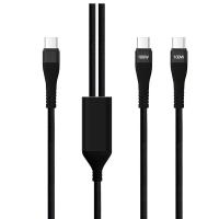 China 5A 100w USB Type C to Lightning Cable for iPhone 12/11/XS/XR/8/7/6 MFI Certified 6ft Nylon Braided Fast Charge and Sync for sale