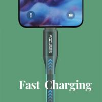 China FOCUSES Multi Color Lightning Cable Fast Charging USB Charger Cord For iPhone for sale