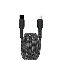 China Magnetic Braided USB-C Cable Tangle Free Fast Charging Durable Cord For Laptop Phone for sale