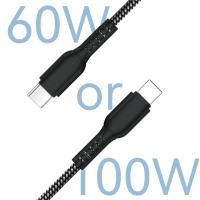 China Magnetic Braided USB-C Cable Tangle Free Fast Charging Durable Cord For Laptop Phone for sale