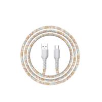 China Focuses Glitter Pink USB A To Lightning Cable Fast Charging Braided Cord For Iphone Ipad for sale