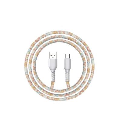 China Focuses Glitter Pink USB A To Lightning Cable Fast Charging Braided Cord For Iphone Ipad for sale