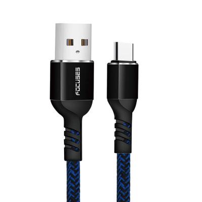 China 3.0A Fast Charger Support 480Mbps Data Transfer Nylon USB A to Type C Cable for sale